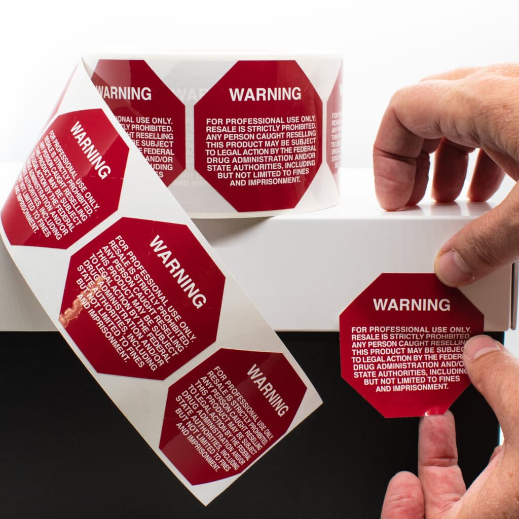 Tamper-Evident Label Options | NADCO